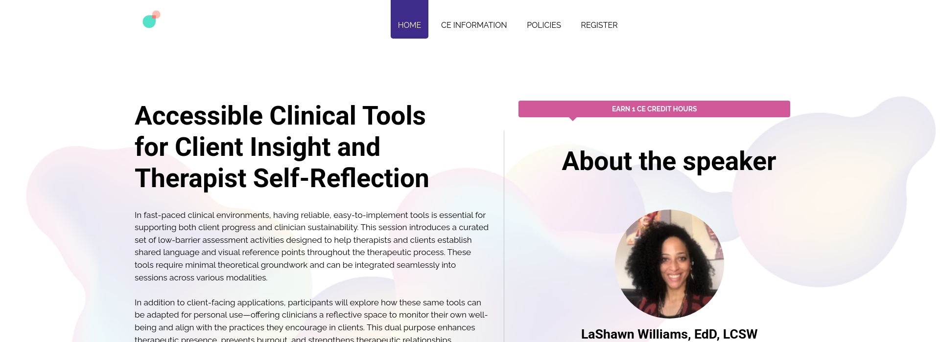 Accessible Clinical Tools for Client Insight and Therapist Self-Reflection